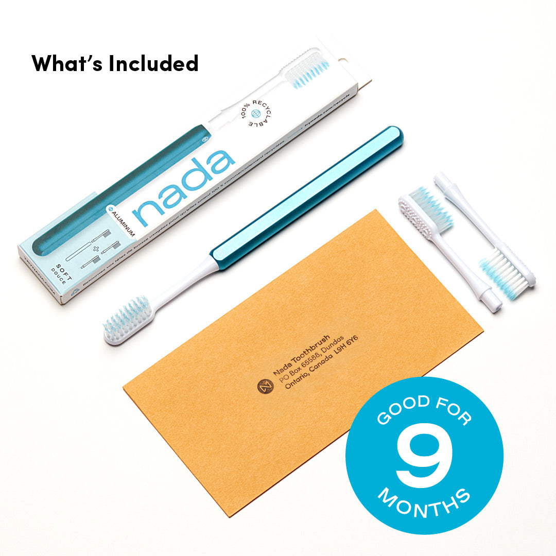 Sustainable Toothbrush | Recyclable Eco Toothbrush | Nada Toothbrush